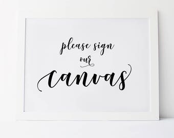 Canvas sign | Etsy