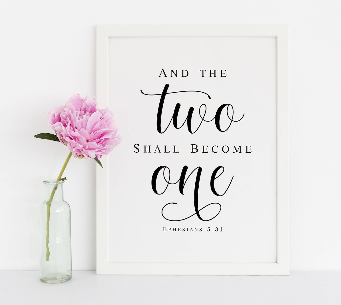 And The Two Shall Become One Sign Wedding Quotes Wedding Etsy and-the-two-shall-become-one-sign-wedding-quotes-wedding-etsy