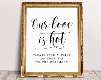 Wedding Water Sign - Etsy