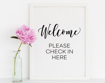 Welcome Sign for Wedding - Etsy