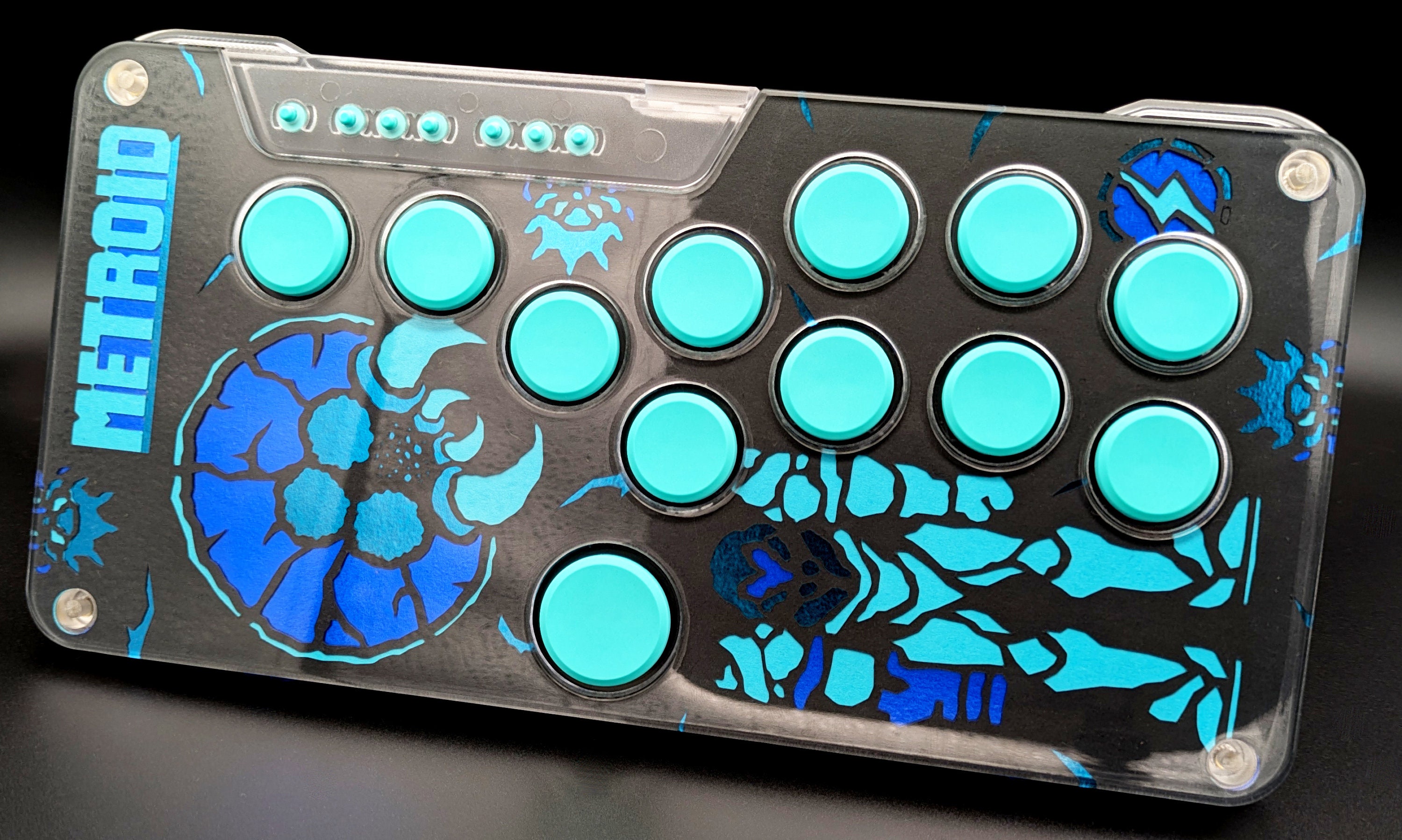 Metroid Samus Foil Smash Brothers Snackbox Micro Layered Stencil Cut ...