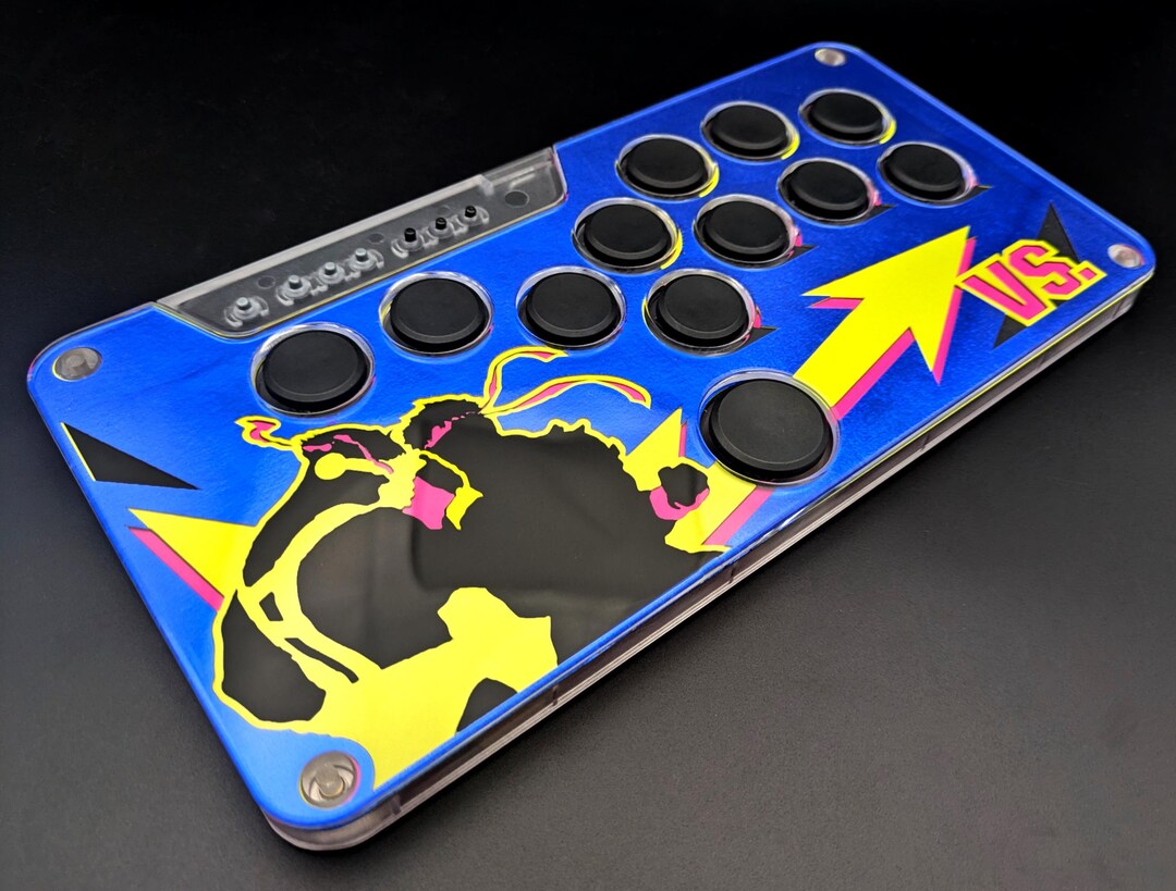 Marvel Vs Capcom Cyclops & Ryu Foil Snackbox Micro Layered Stencil Cut ...