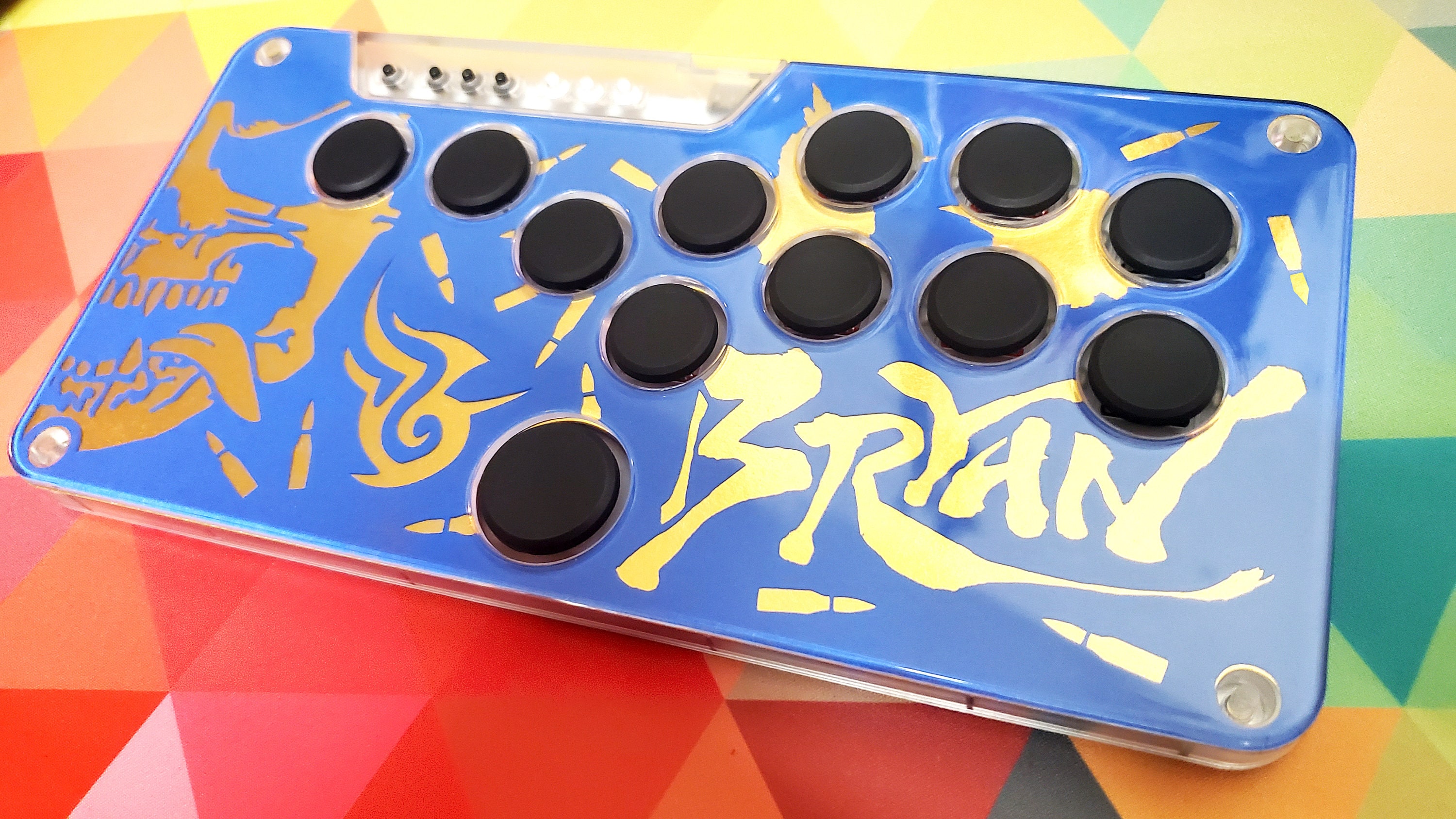 Bryan Fury Foil Tekken 8 Snackbox Micro Layered Stencil Cut Custom Art ...