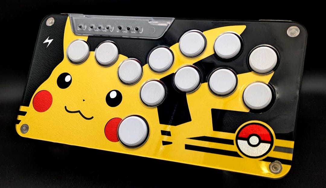 Pikachu Foil Pokemon Snackbox Micro Layered Stencil Cut Custom Art - Etsy