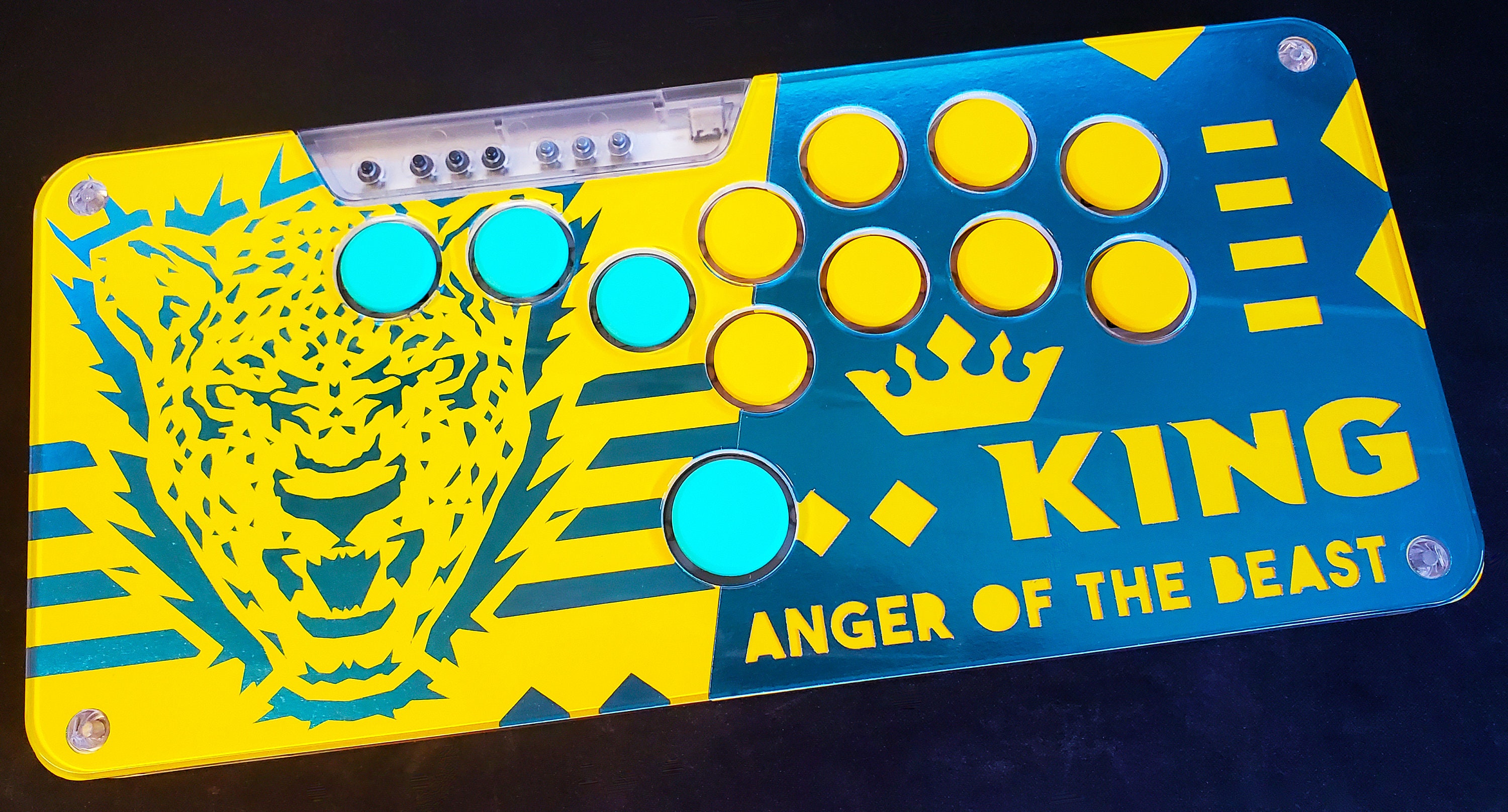King Foil Tekken Snackbox Micro XL Layered Stencil Cut Custom Art - Etsy