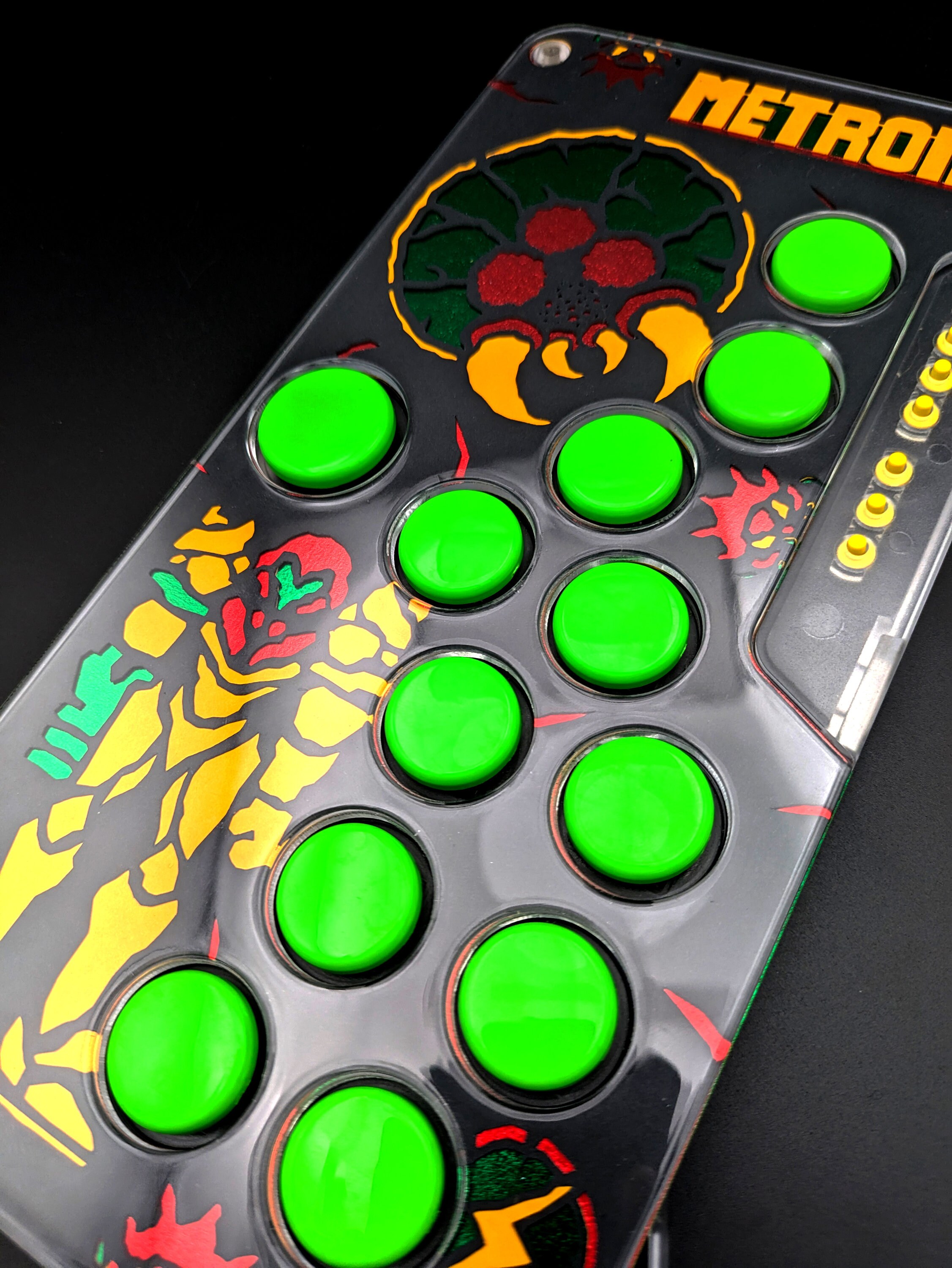 Metroid Samus Foil Smash Brothers Snackbox Micro Layered Stencil Cut ...