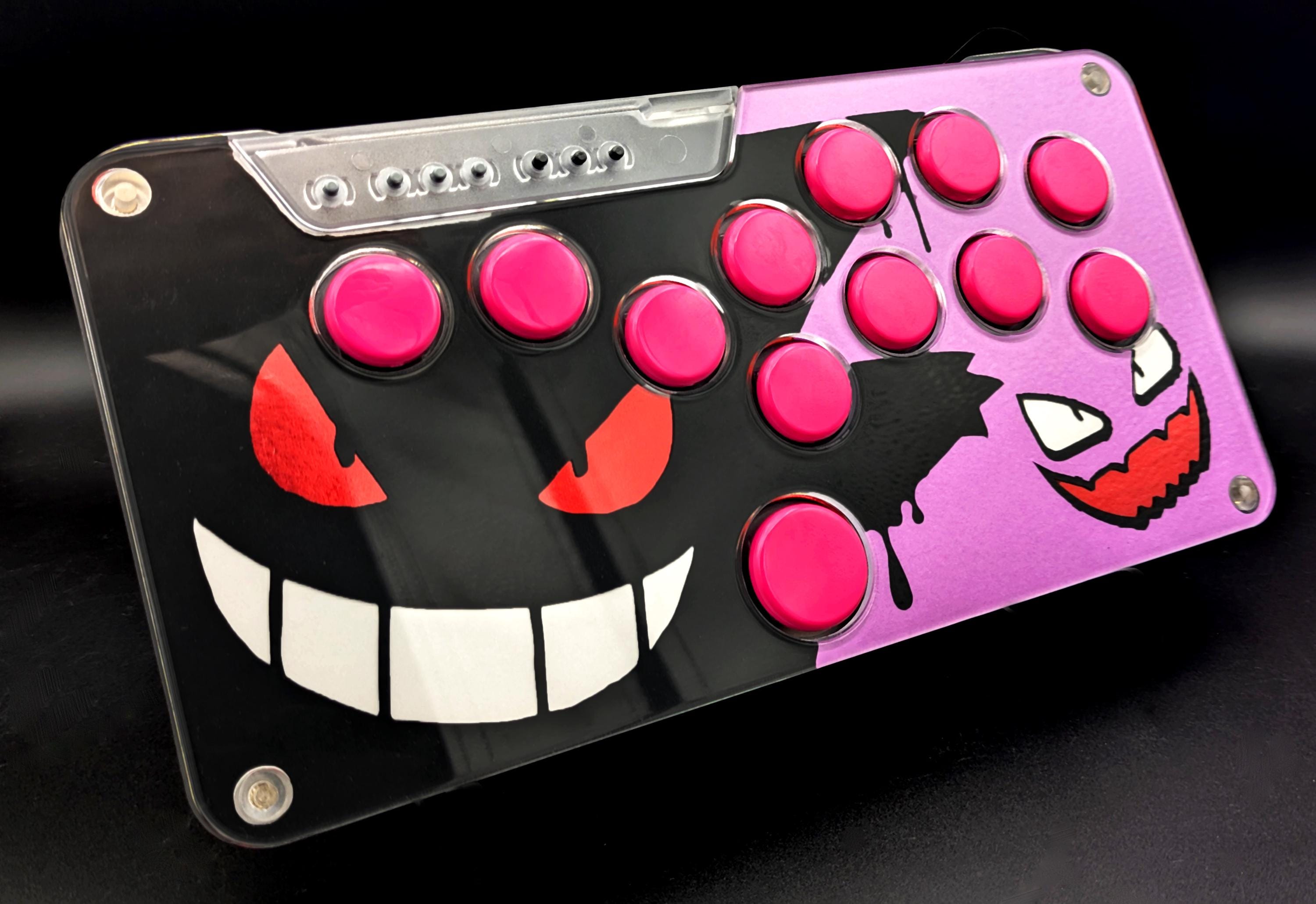 Gengar & Haunter Foil Pokemon Snackbox Micro Layered Stencil Cut Custom ...