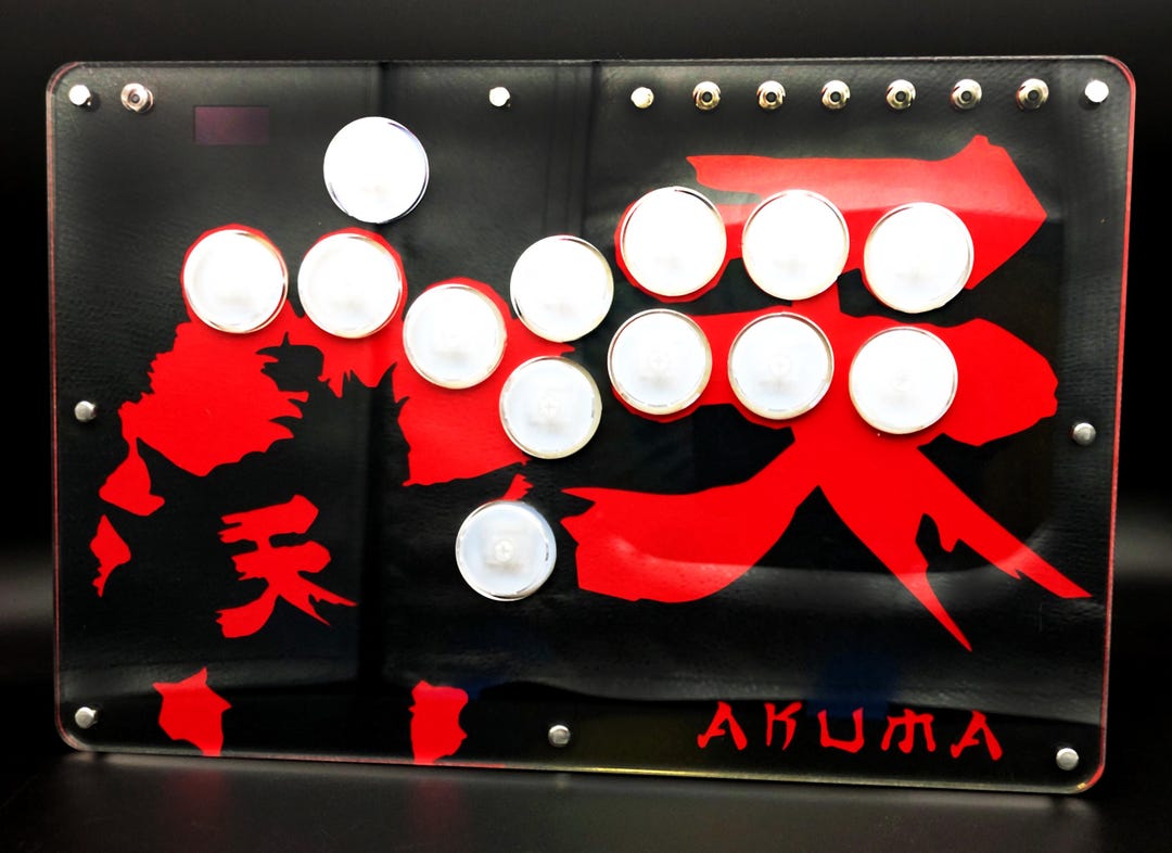 Akuma Street Fighter Haute42 T13/T16 Layered Stencil Cut Custom Art - Etsy