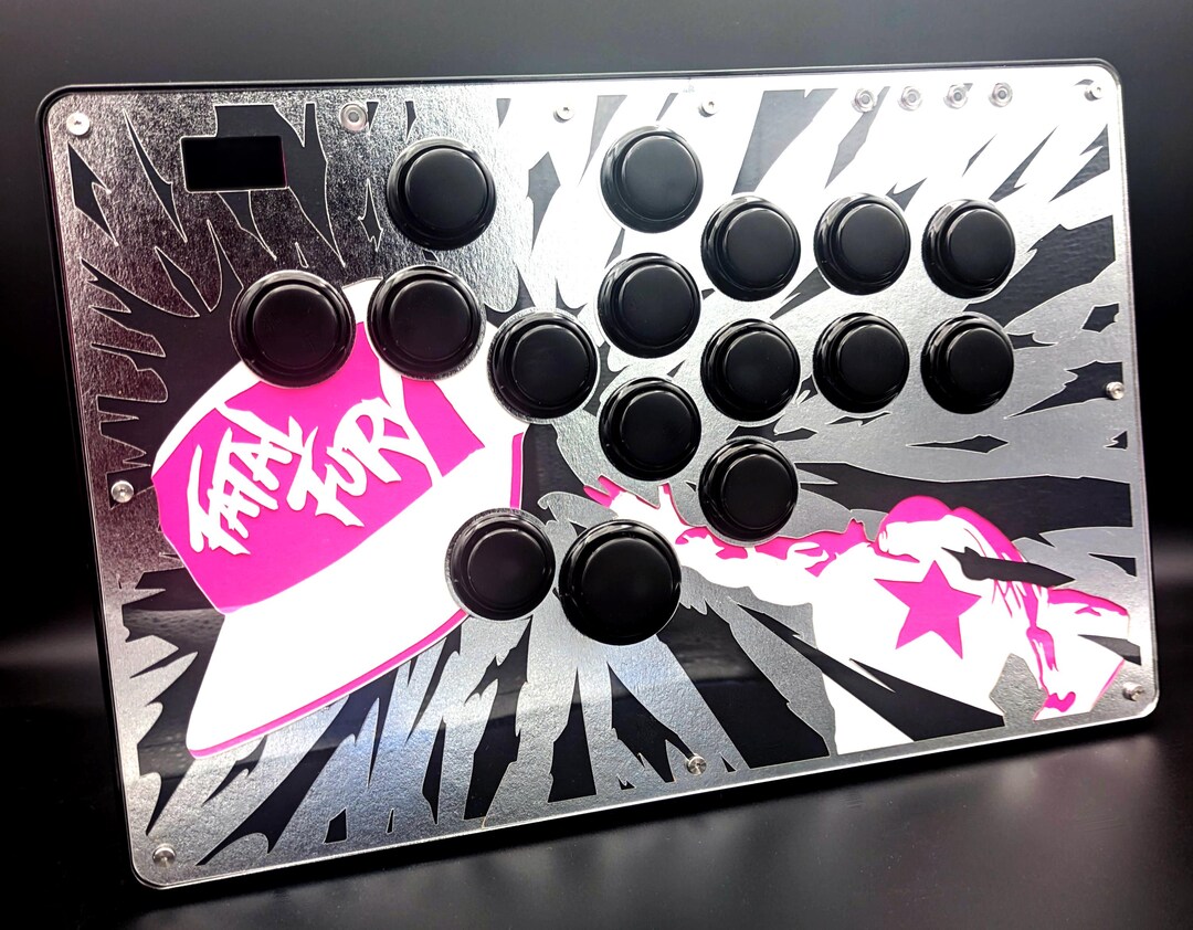 Terry Bogard Fatal Fury Haute42 U16 Layered Stencil Cut Custom Art - Etsy