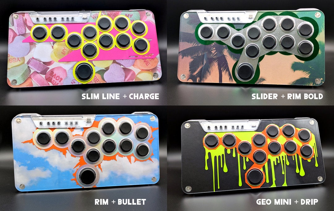 Modular Button Trim Stencil Cut Designs for Snackbox Micro - Works With ...