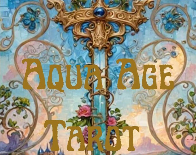 Back in Stock, *4 Decks Available! * Aqua Age Tarot Cards: Intuitive ...