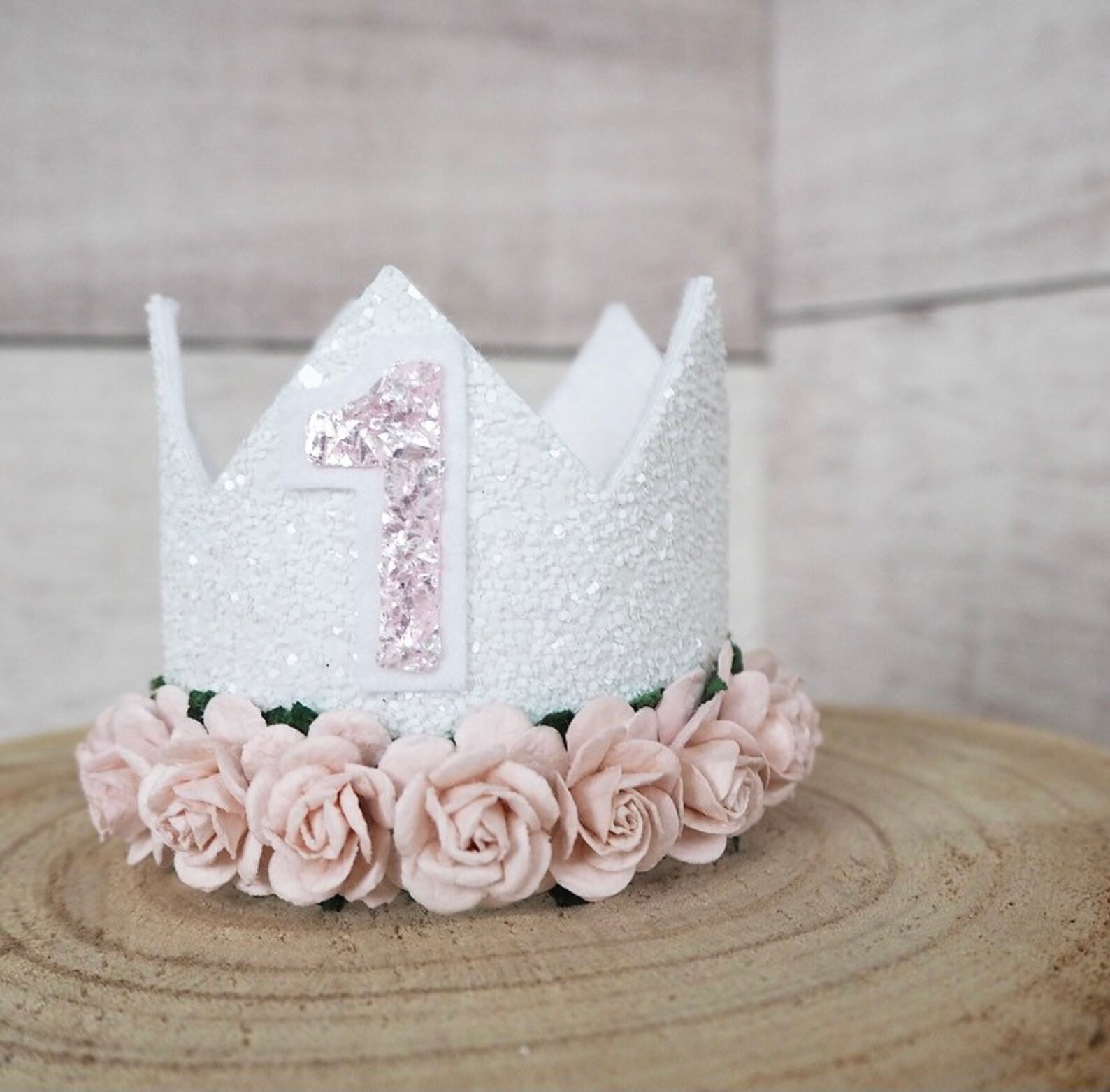 Cake Smash Glitter Crown Babys First Birthday Photo Prop - Etsy