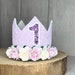 Cake Smash Glitter Crown, Babys First Birthday, Photo Prop Accessories ...
