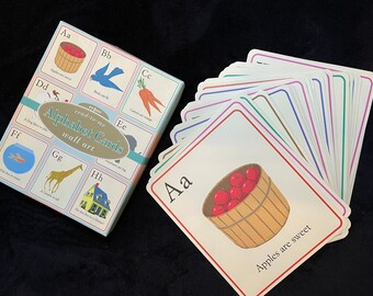 Alphabet Wall Cards - Etsy