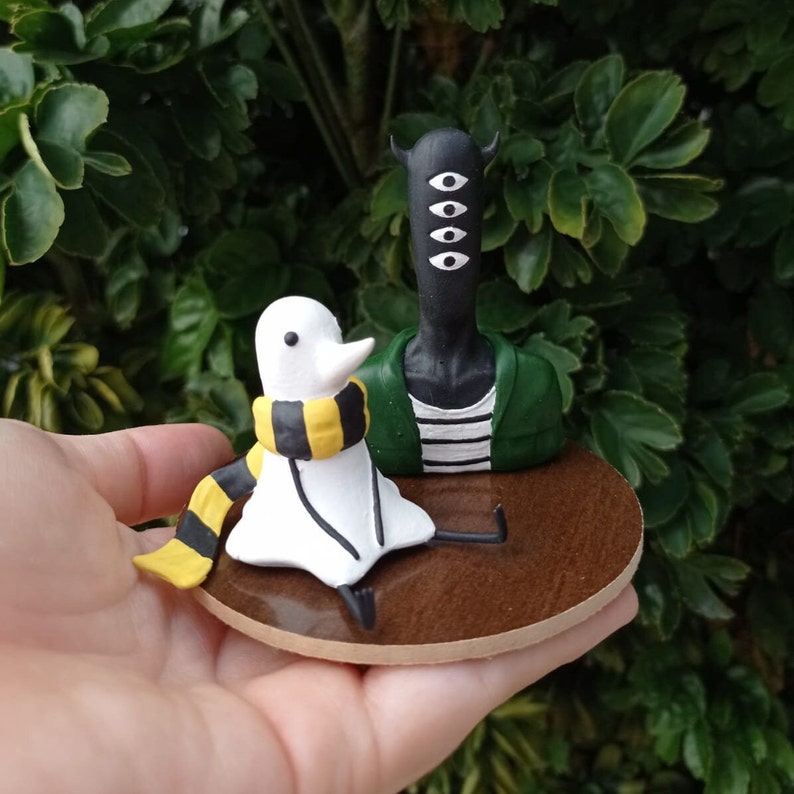 Osayumi Punpun Collectible Miniature Dioram Geek Gift Hand Painted 3D Printed in Resin Manga and ...