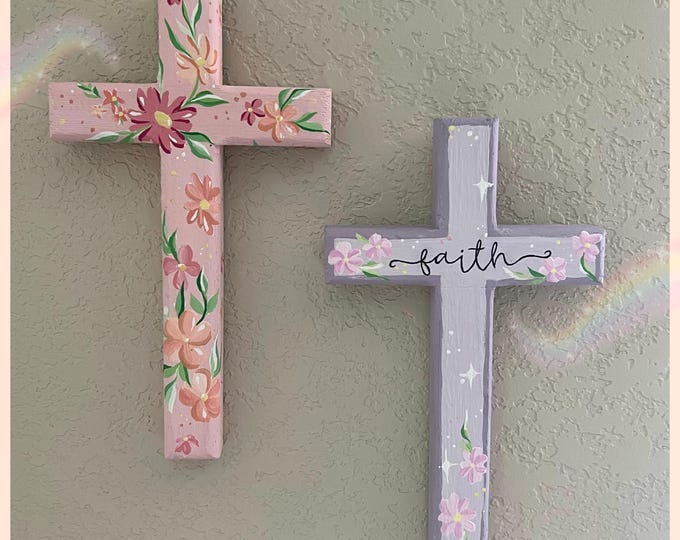 Crosses - Painted Wood Crosses / Christian Art - Etsy