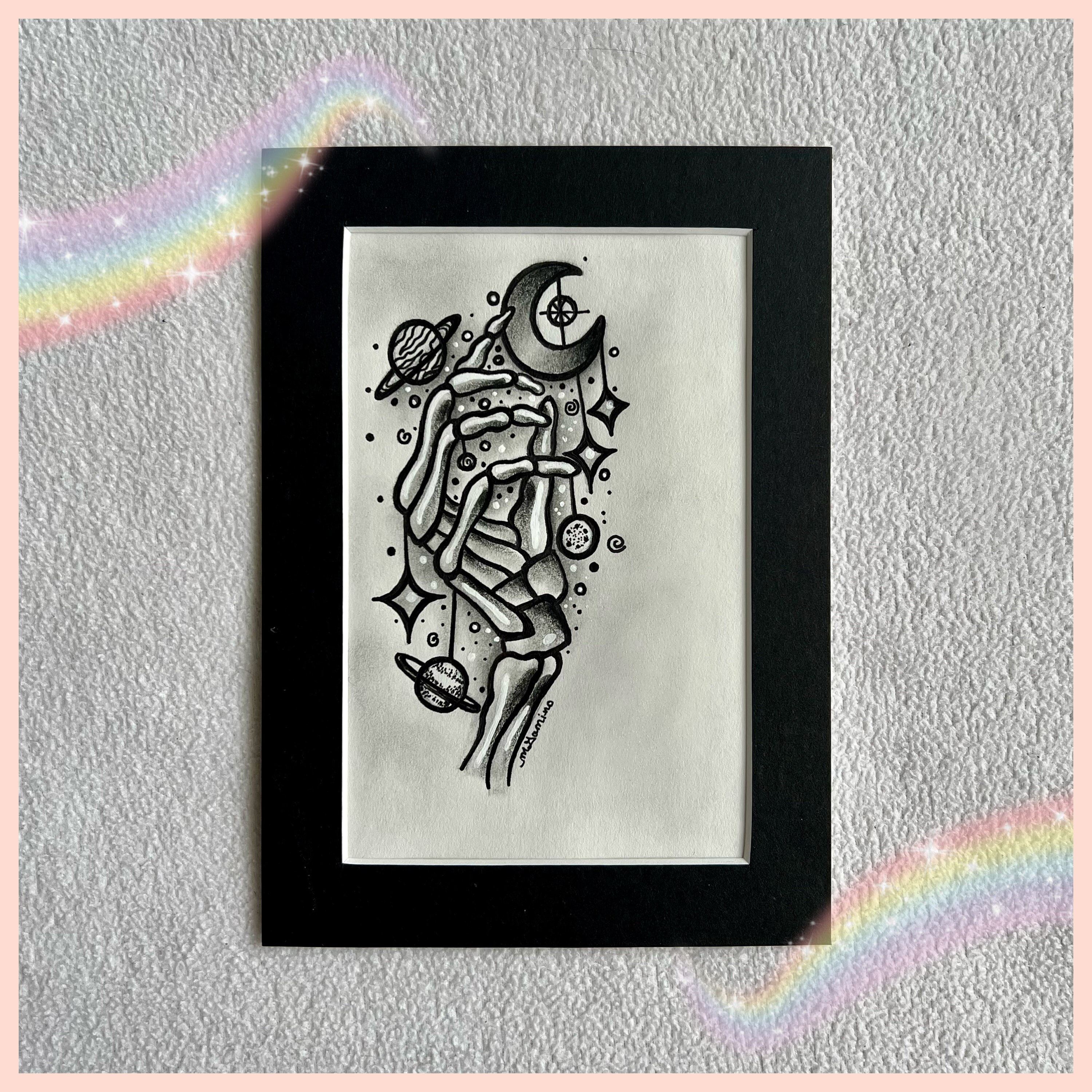 Trippy Space Drawing