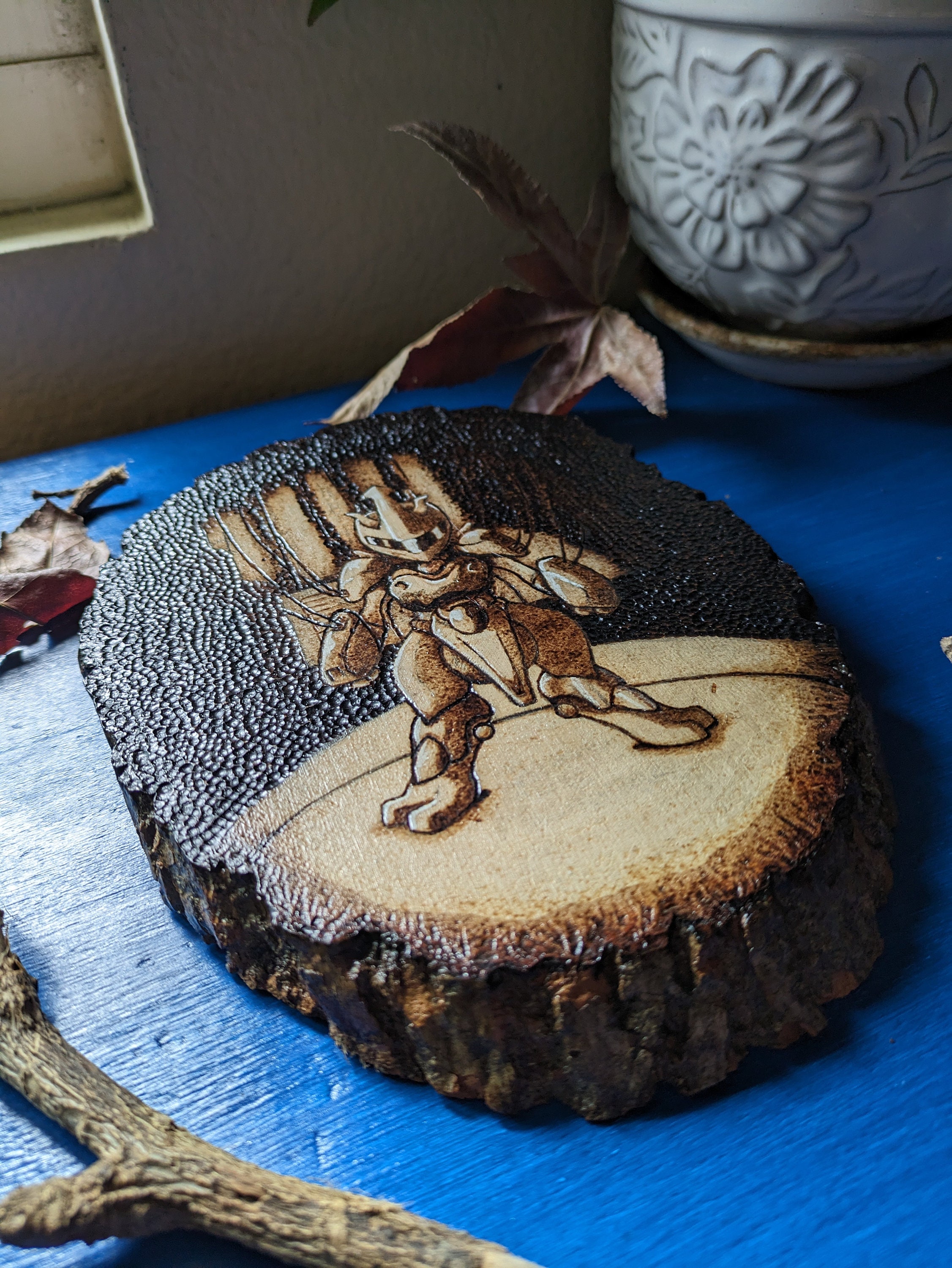 Wood Pyrography Art, Wood Burned Art, Customizable Wood Burn, Wood ...