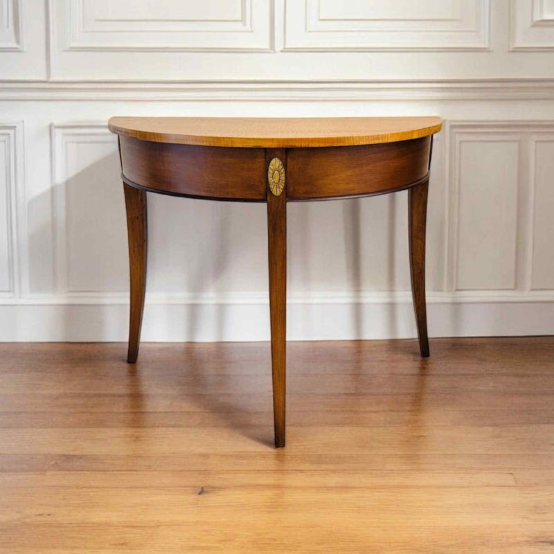 Demilune Table - Etsy