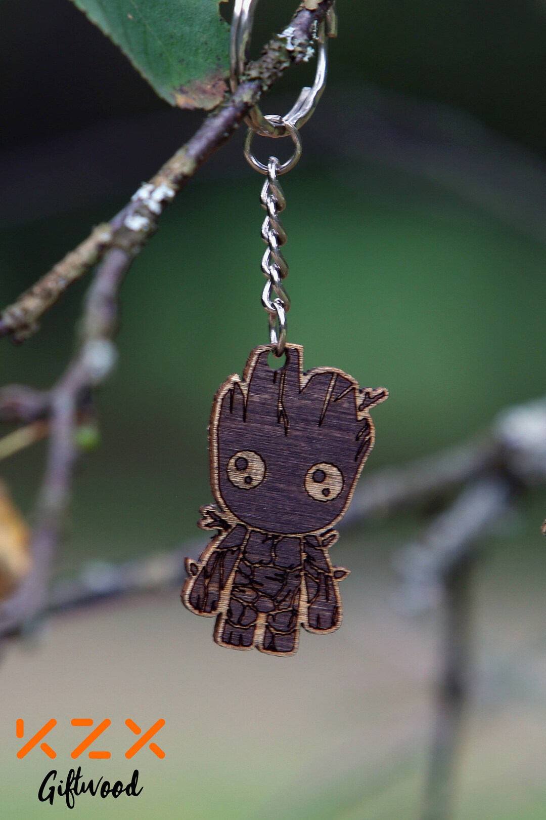 Baby Groot / Guardians of Galaxy / Keychain / Necklace / Great Gift - Etsy