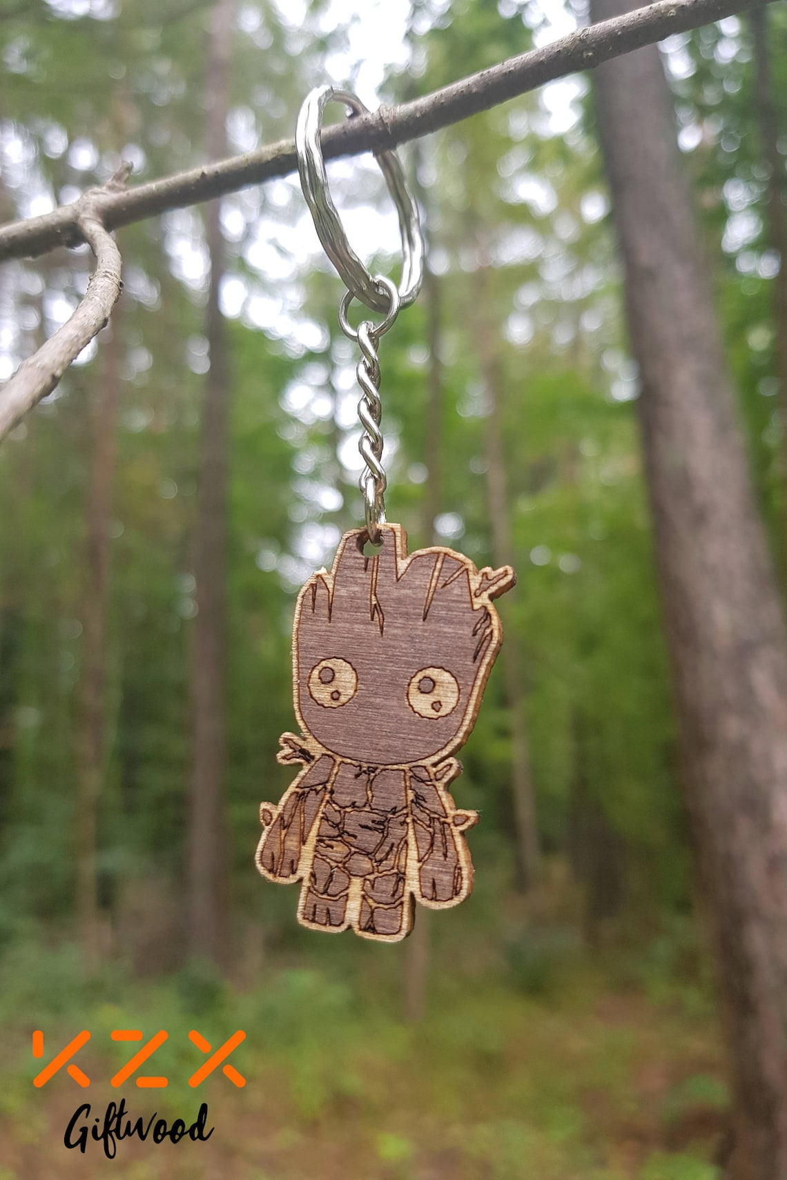Baby Groot / Guardians of Galaxy / Keychain / Necklace / Great Gift - Etsy
