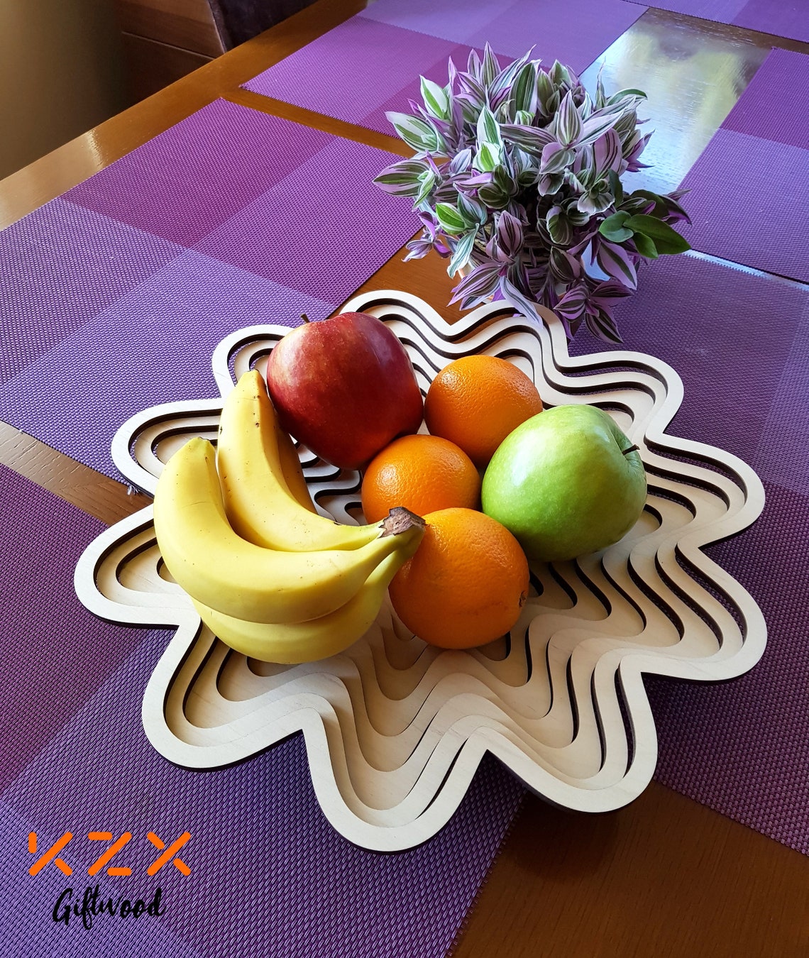Natural Wooden Fruit Bowls / Gift / Luxury / Kitchen / Baltic Birch - Etsy