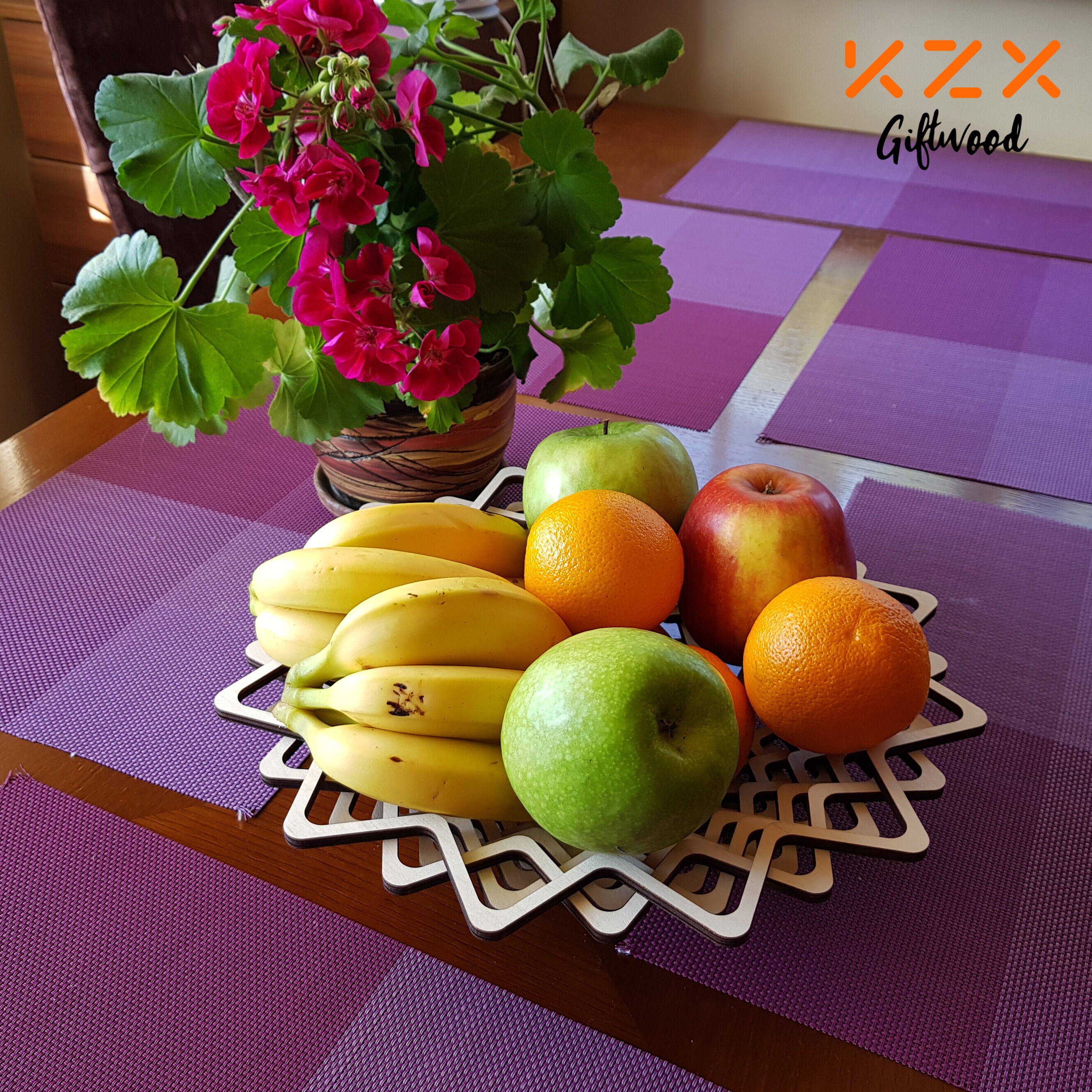 Natural Wooden Fruit Bowls / Gift / Luxury / Kitchen / Baltic Birch - Etsy