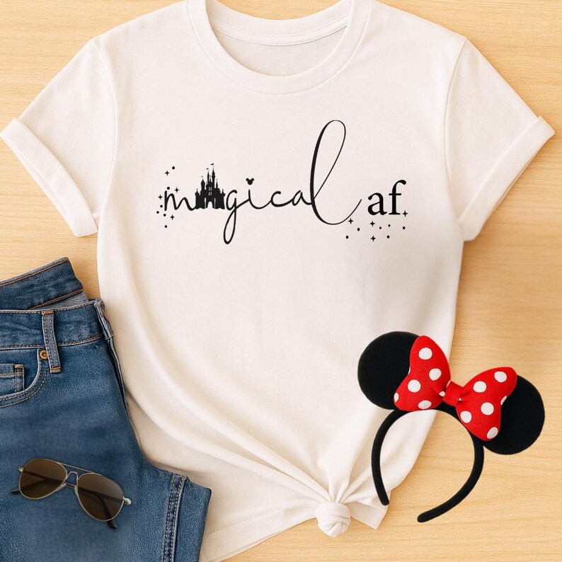 Magical AF SVG PNG | Disney Castle Digital Download | Funny Vacation ...
