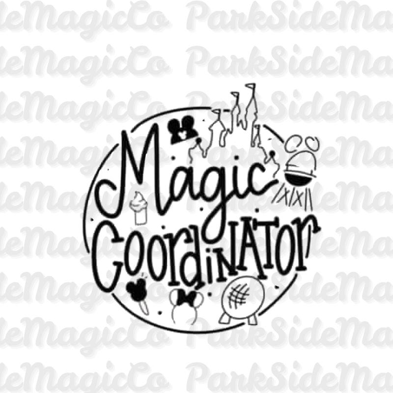 Magic Coordinator Svg - Etsy