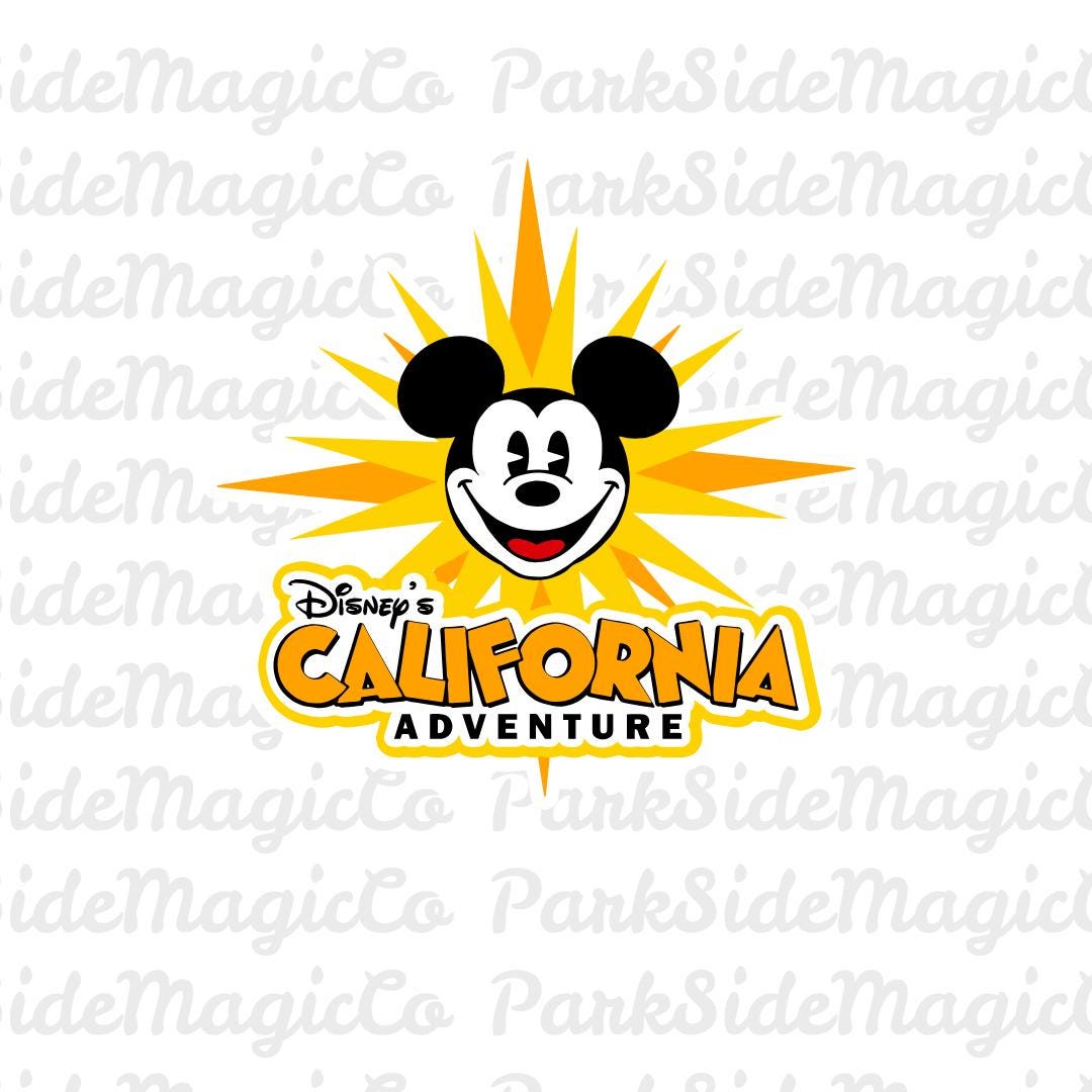 Disney California Adventure Digital Download | Mickey Sunburst SVG ...