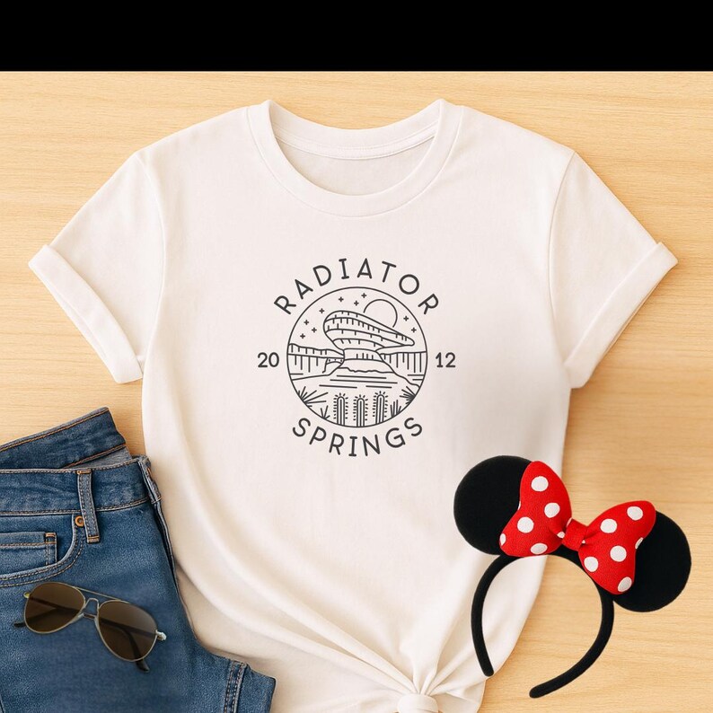 Radiator Springs SVG PNG: Family Vacation T-shirt Design (digital ...