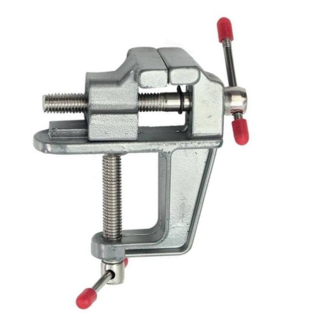 Mini Vice With Table Mount on Aluminum Workbench - Etsy