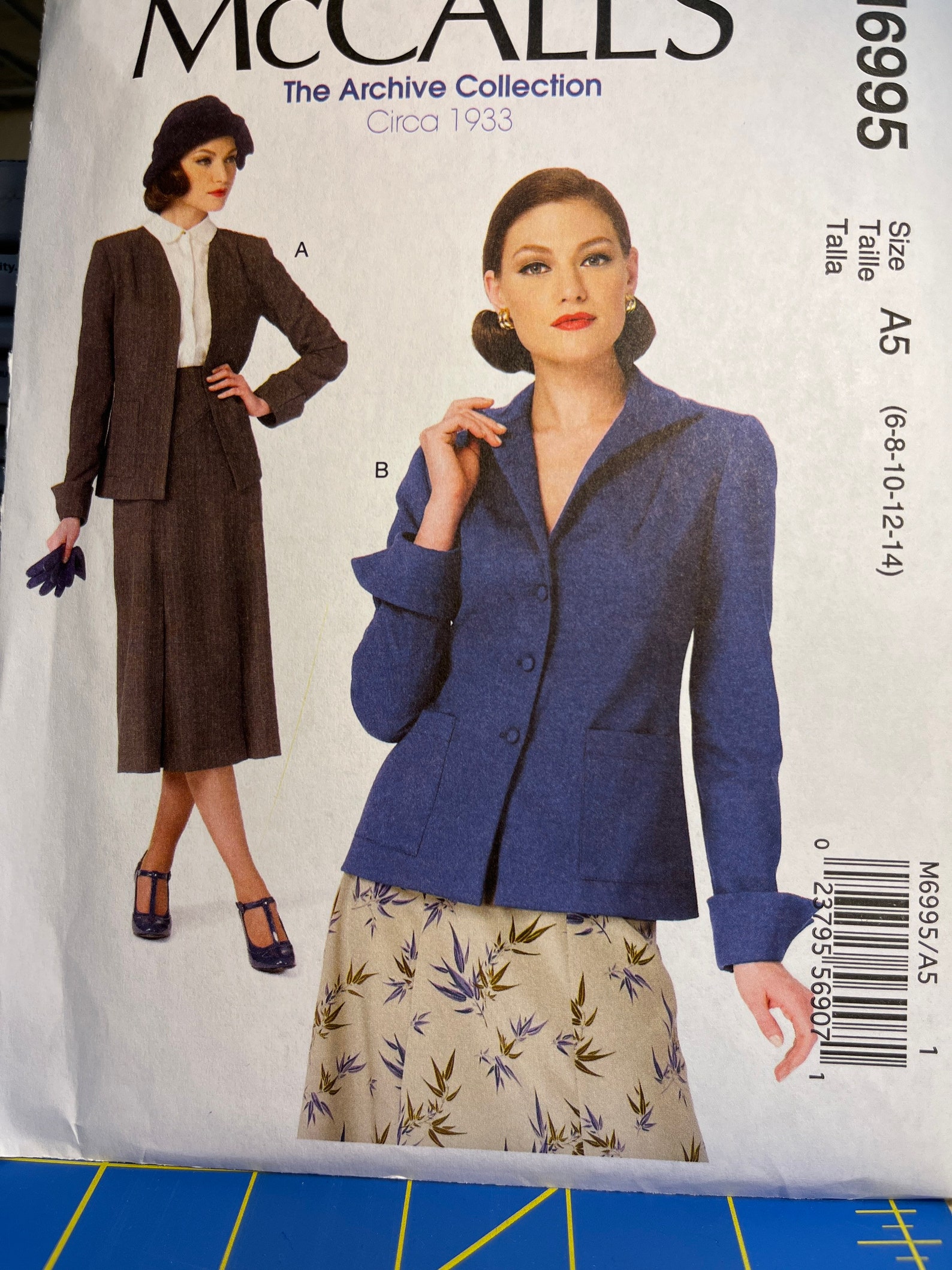 Mccall’s 6995 Archive Collection 1933 - Etsy