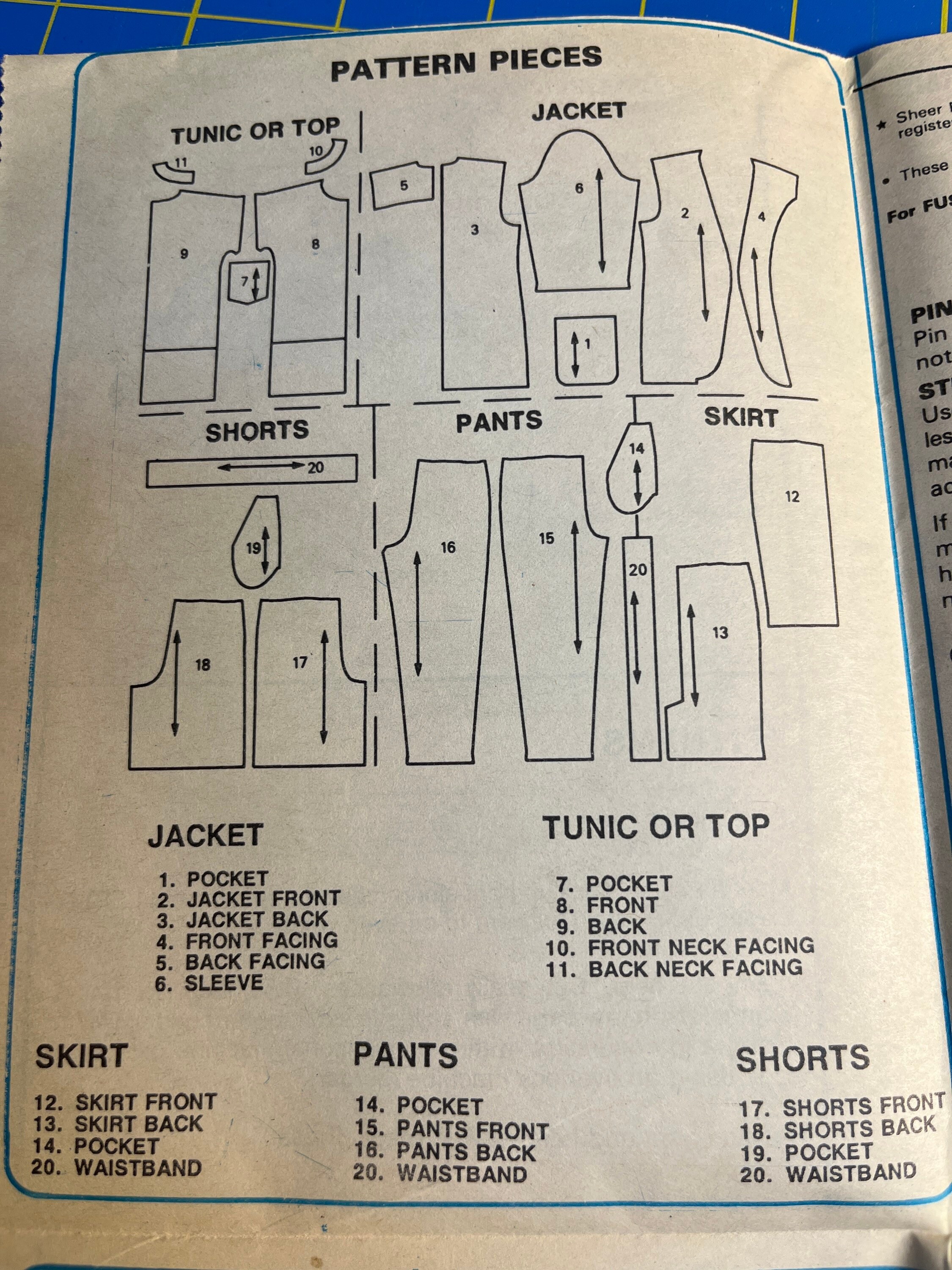 Vintage Mccall’s Wardrobe Pattern 5228 - Etsy