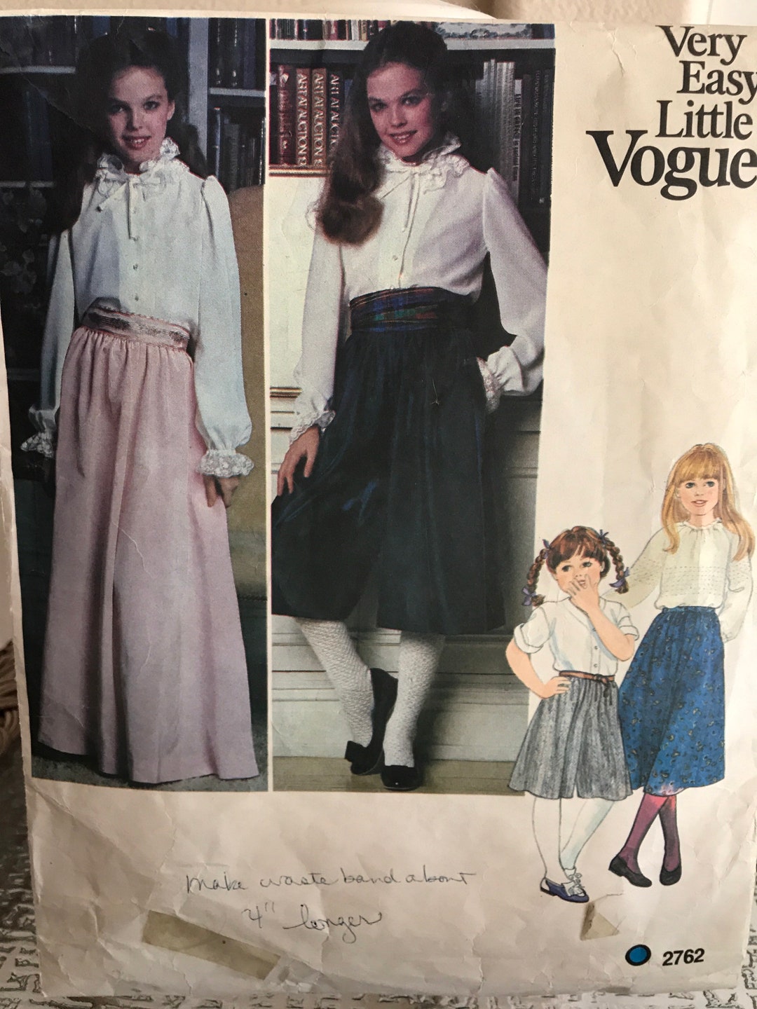 Vintage Very Easy Little Vogue Pattern 2762 - Etsy