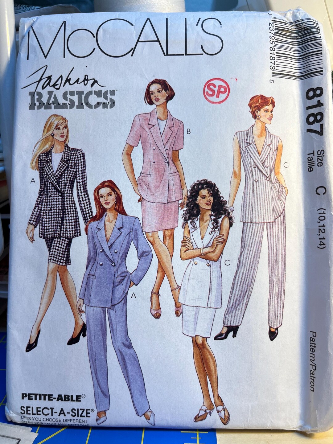 Vintage Mccalls 8187 Fashion Basics - Etsy