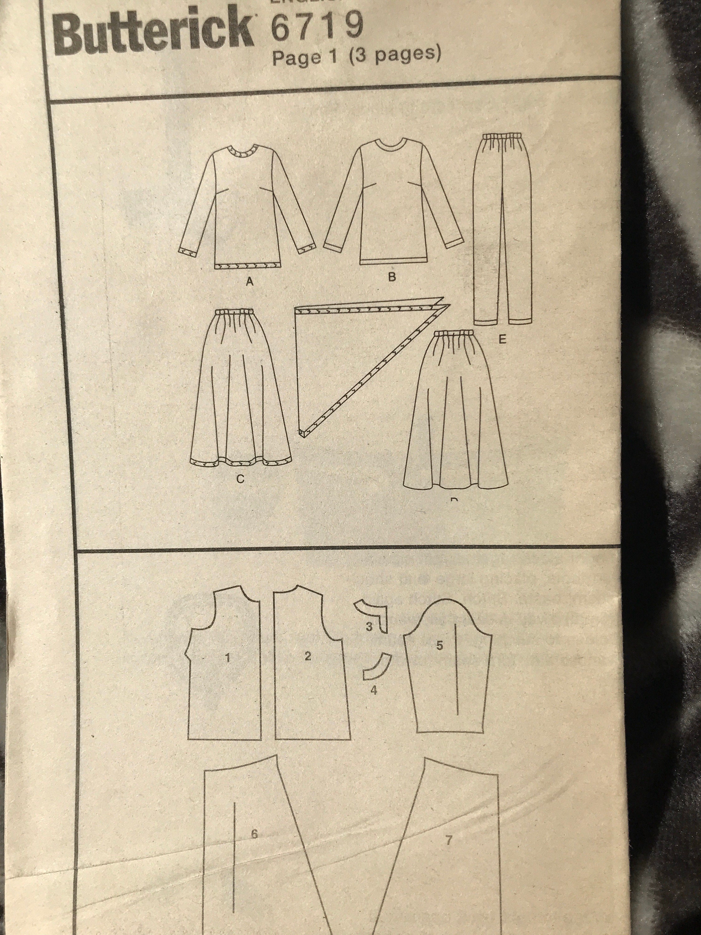 Vintage Butterick Delta Burke Pattern 6719 Size 16W to 20W From 2000 - Etsy