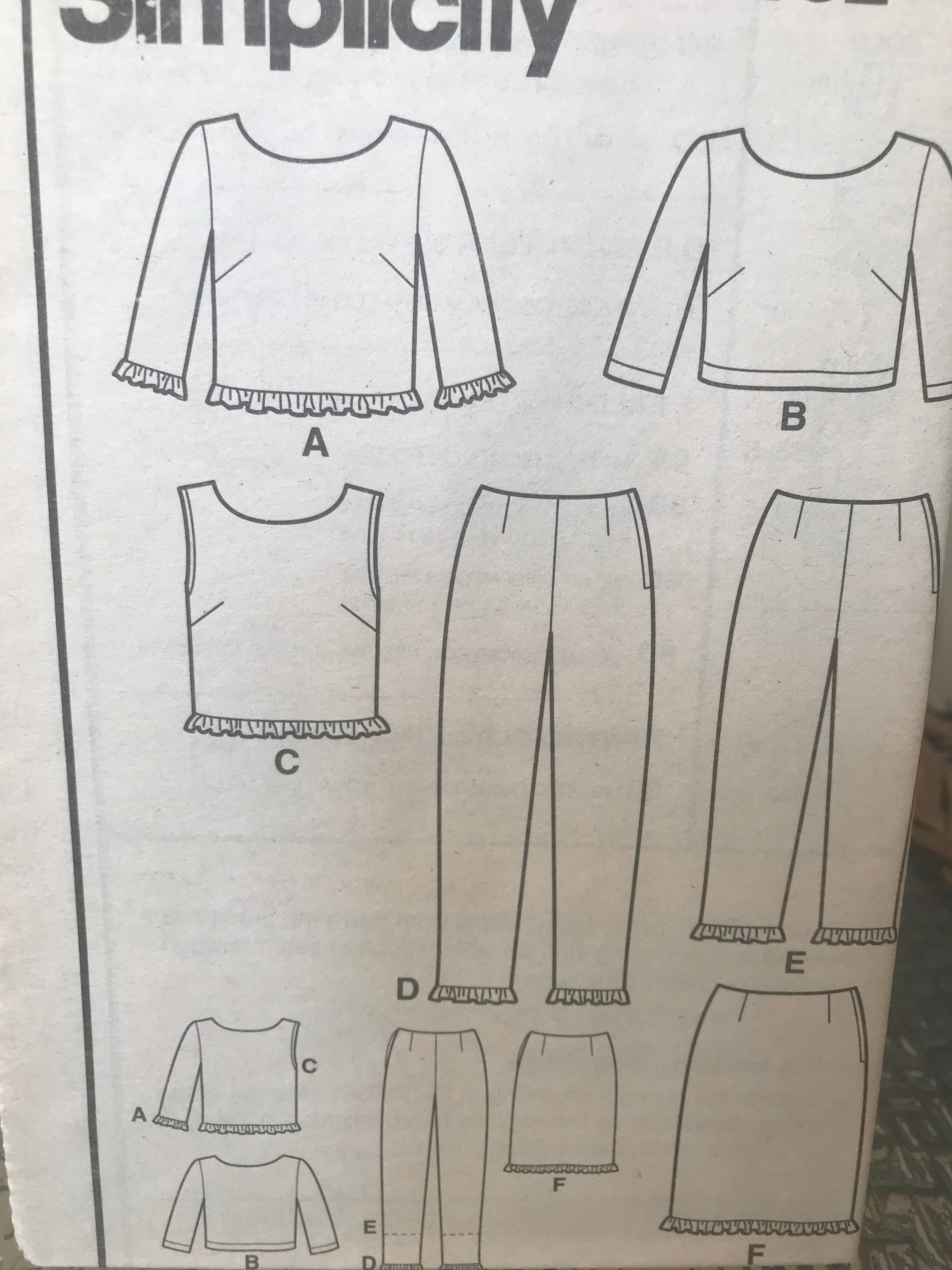 Vintage Simplicity Grooves Junior Pattern 9132 - Etsy