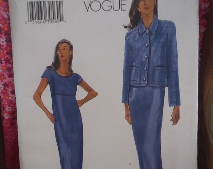 Vogue 8784 Wrap Dress - Etsy