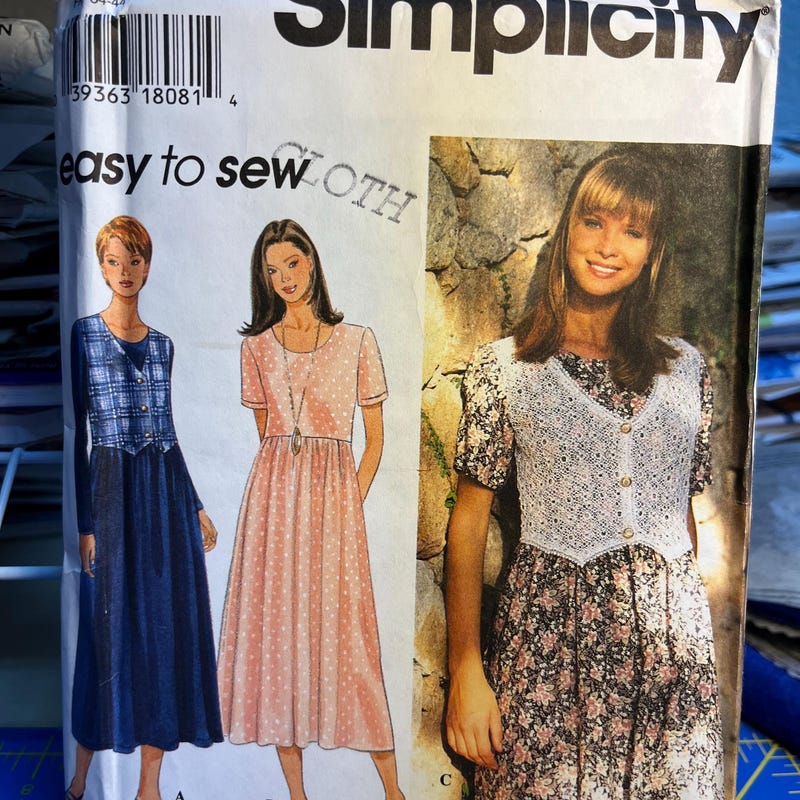 Simplicity Pattern 9597 - Etsy