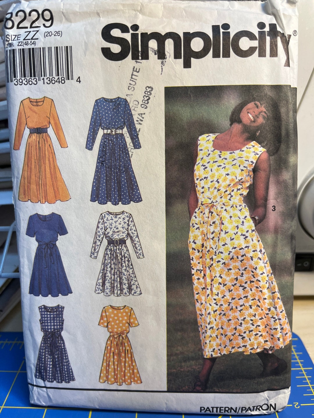 Vintage Simplicity Dress 8229 - Etsy