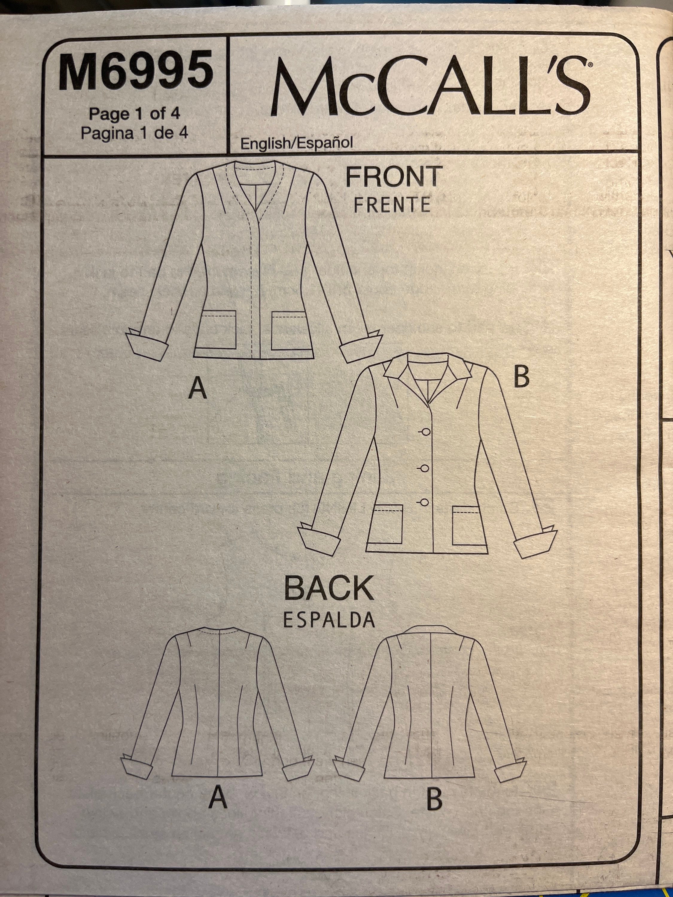 Mccall’s 6995 Archive Collection 1933 - Etsy