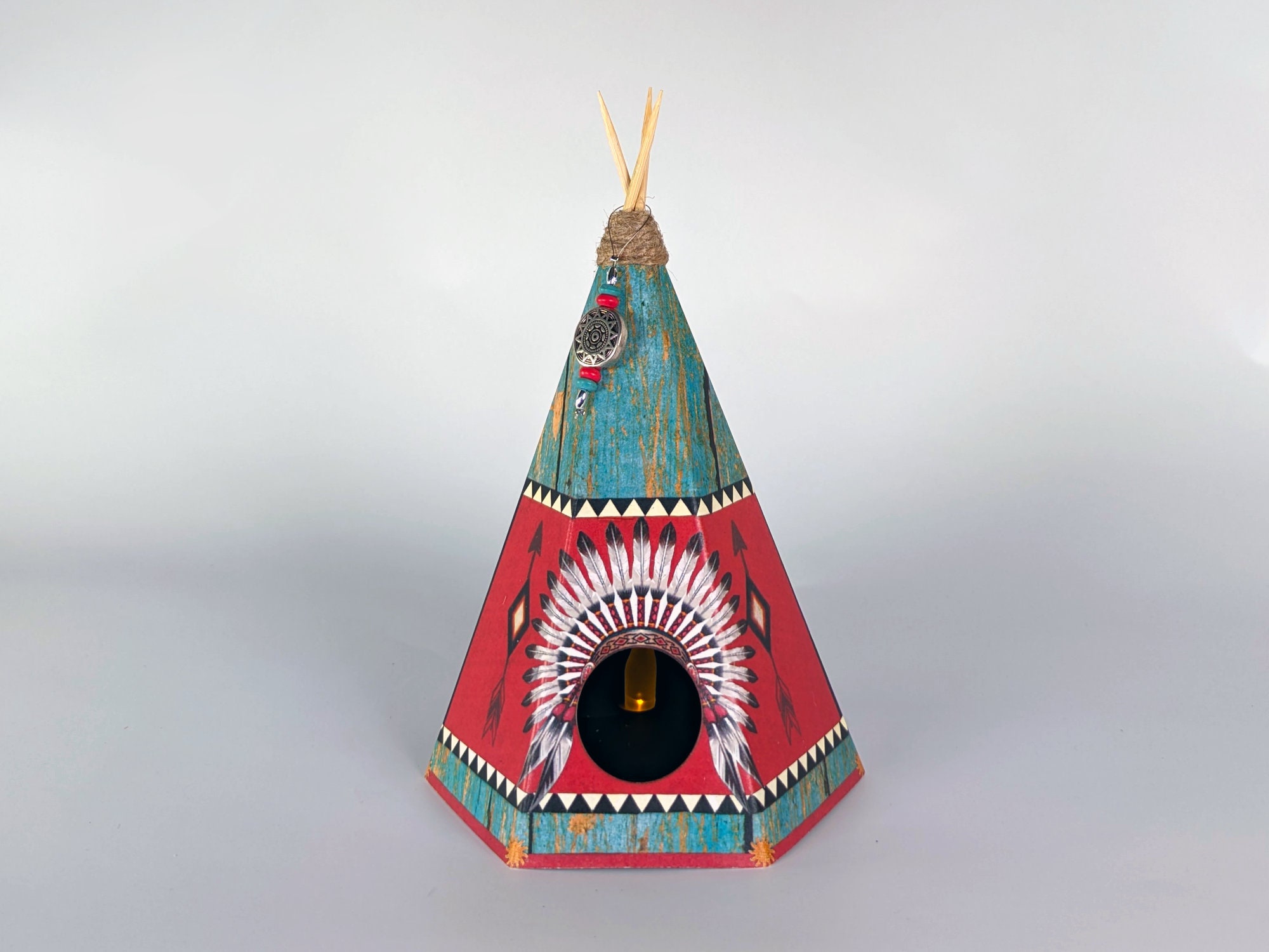 Teepee Tea Light Decorations - Etsy