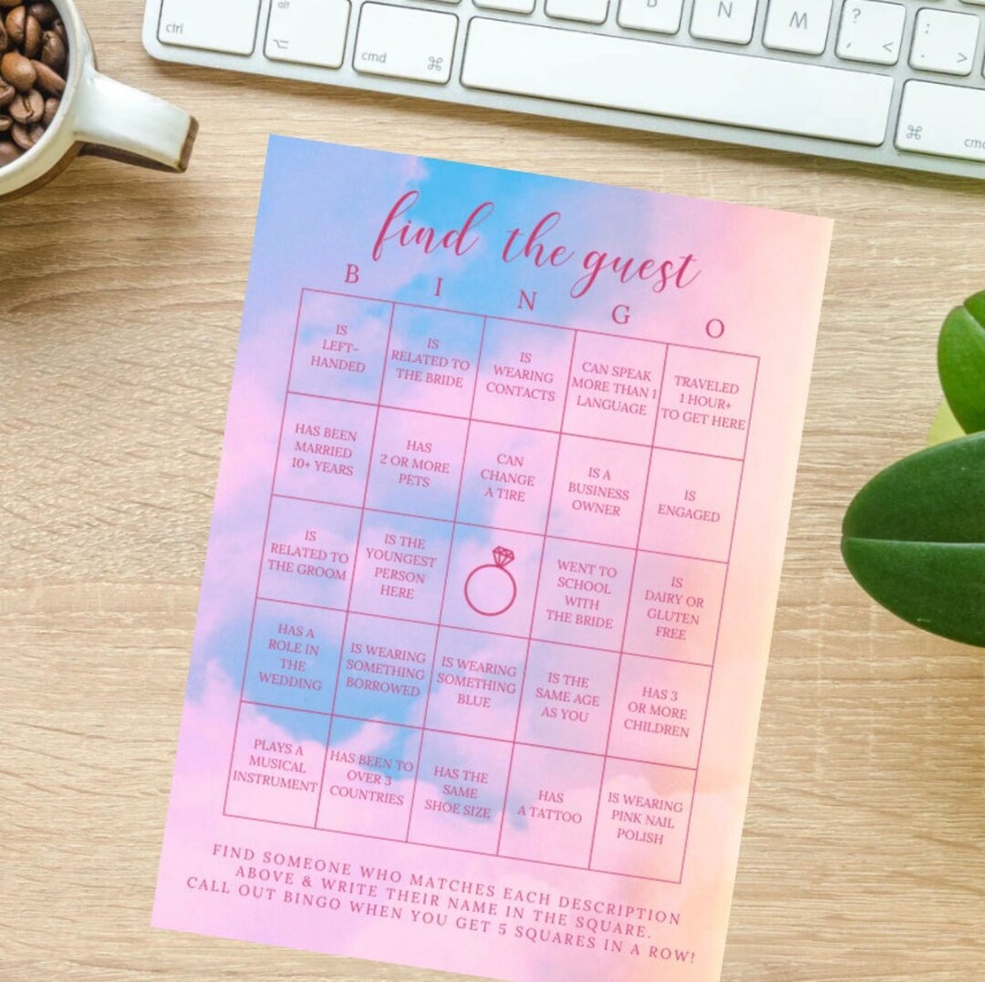 TAYLOR SWIFT Bingo Game *customized* Printable (bridal Shower ...