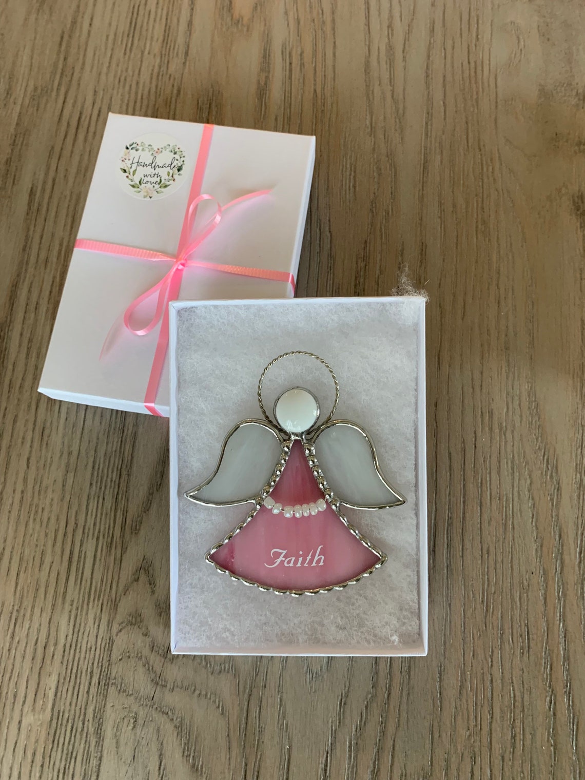 Inspirational Angel Suncatcher, Strength, Courage, Faith, Hope ...