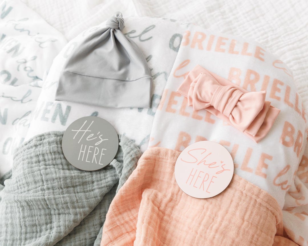 4-piece Baby Gift Set - Etsy