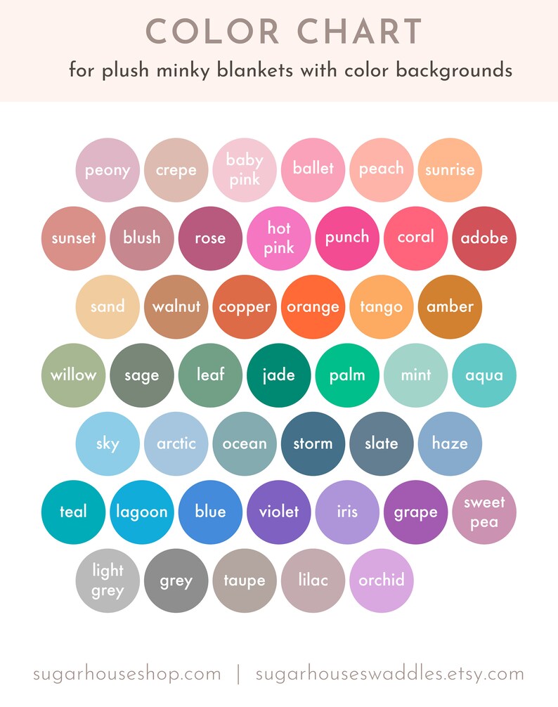 Plush Minky Name Blanket | Etsy