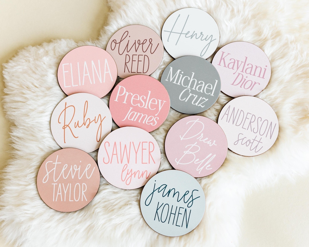 Baby Name Sign 3.5" - Etsy