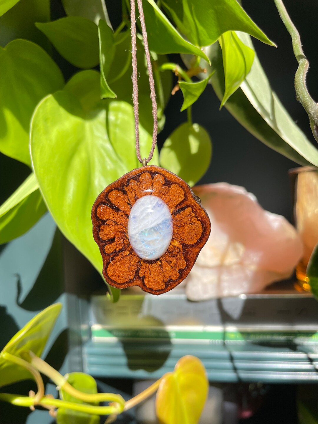 Moonstone Ayahuasca Pendant - Etsy