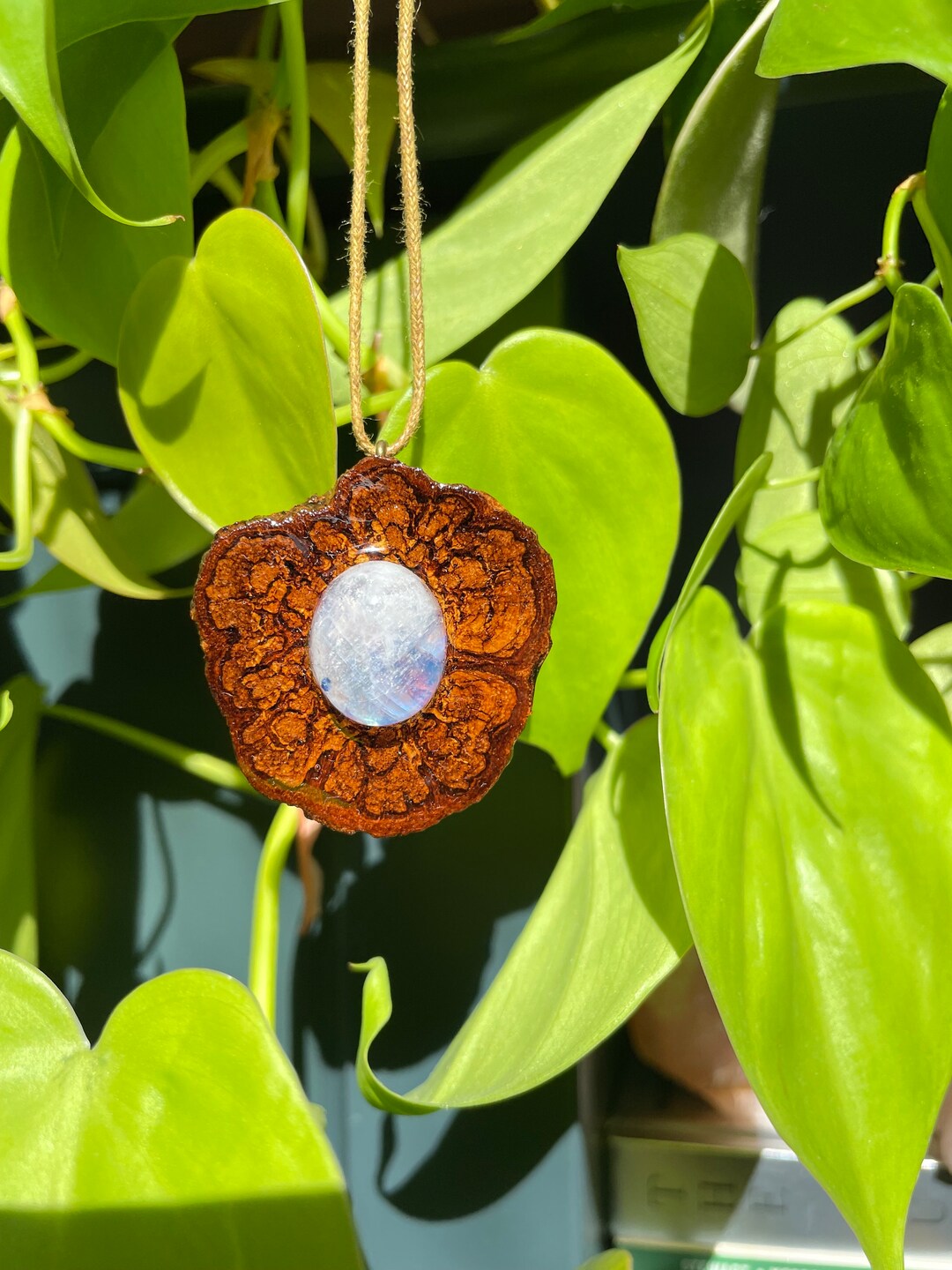 Moonstone Ayahuasca Pendant - Etsy
